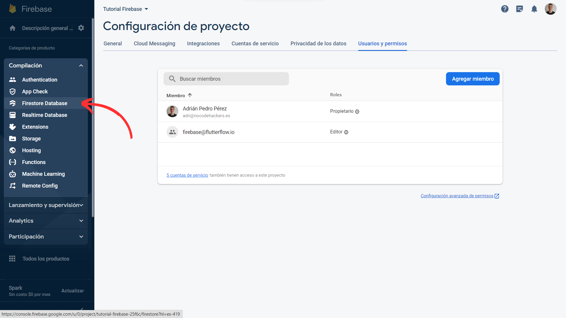 Cómo conectar Firebase y Flutterflow en 2024